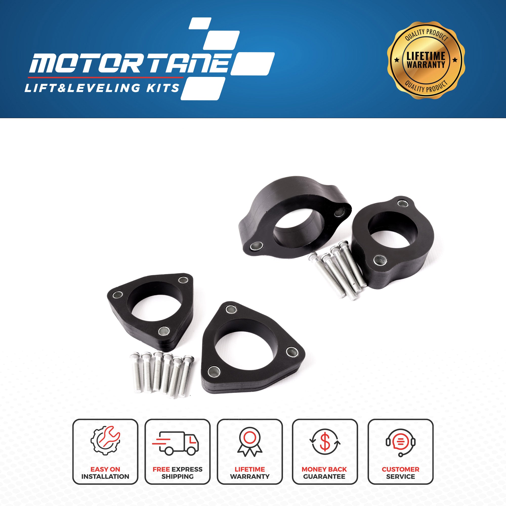 Lift Kit for MITSUBISHI LANCER X 2007-2017 Front & Rear – Motortane