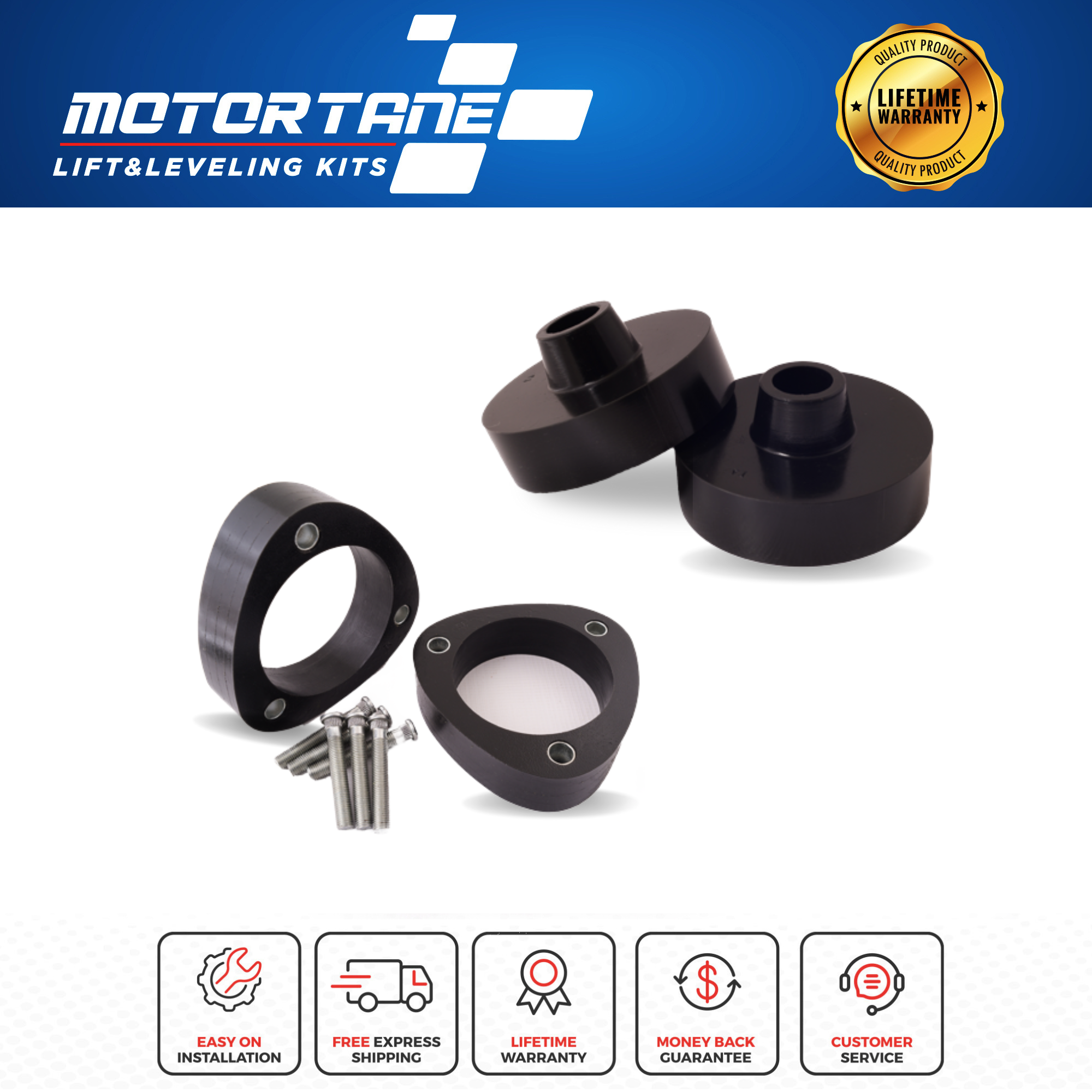 Lift Kit for DAIHATSU TERIOS II 2006-2018 Front & Rear – Motortane