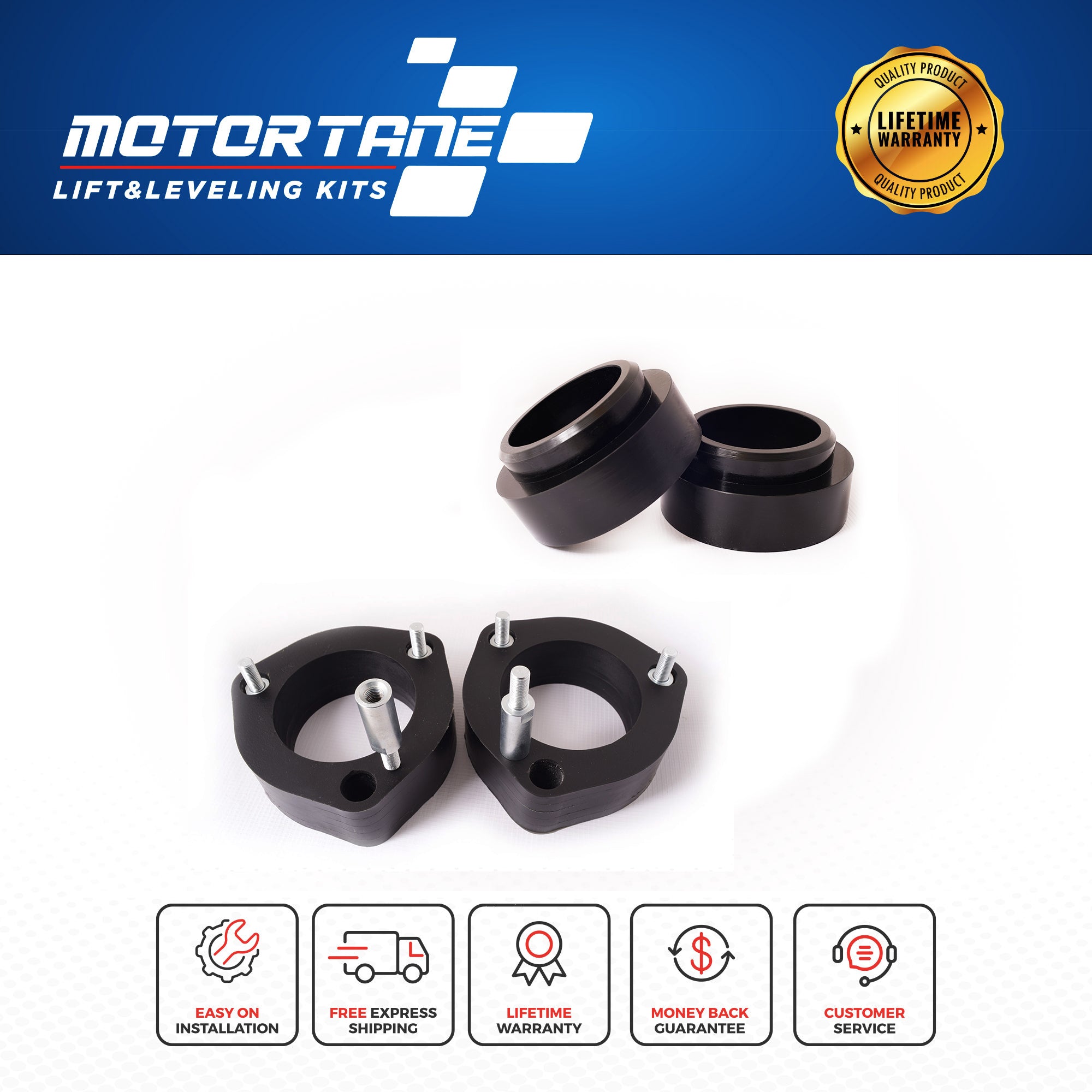 Lift Kit for LEXUS RX450h AL10 2008-2015 Front & Rear Easy Mounting ...