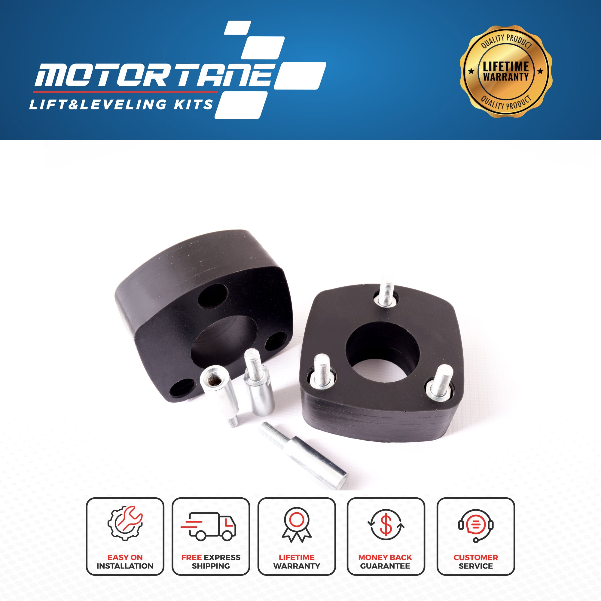 Lift Kit for MERCEDES M-Class W163 1997-2005 Rear Easy Mounting – Motortane