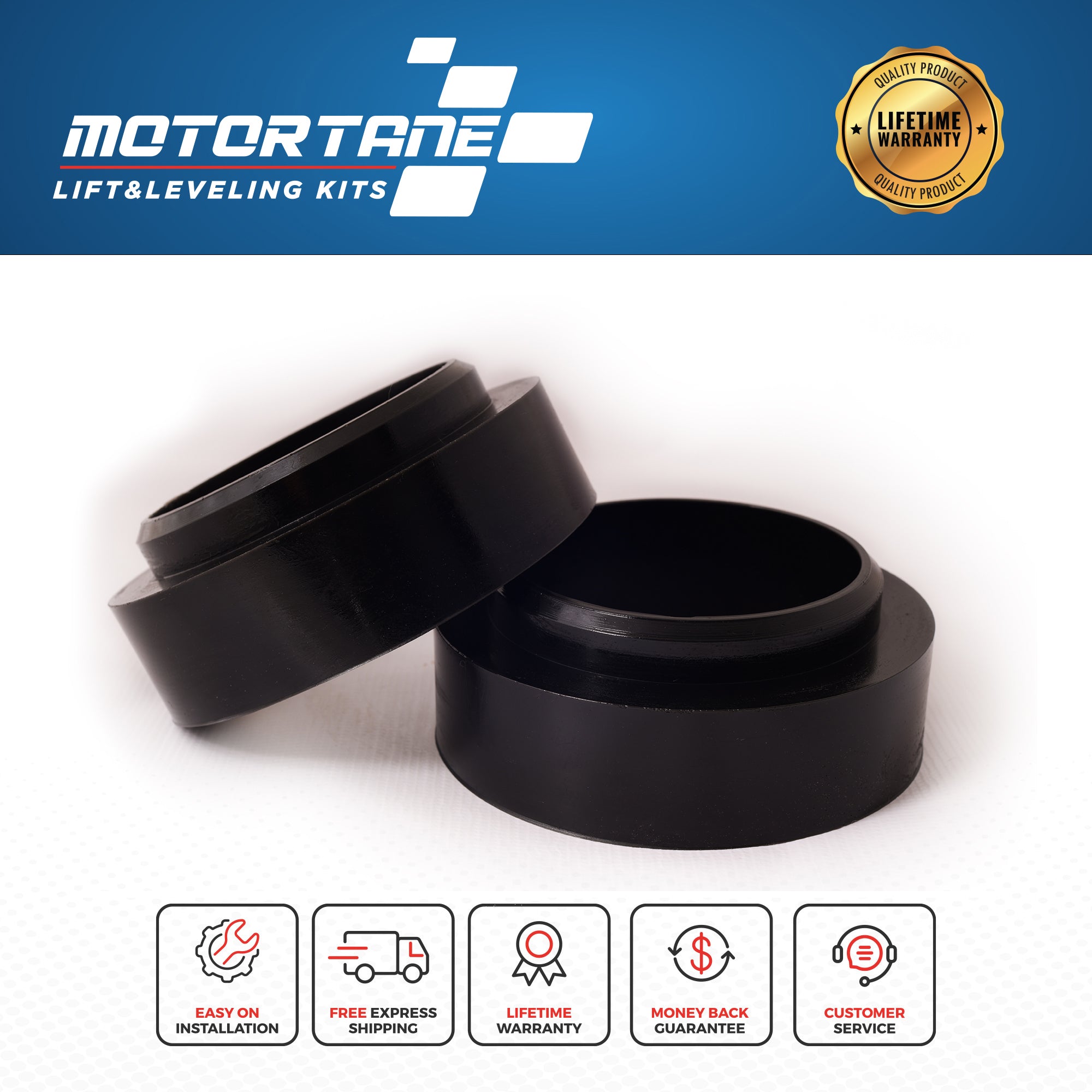 Lift Kit for LEXUS LX470 J100 1998-2007 Rear – Motortane