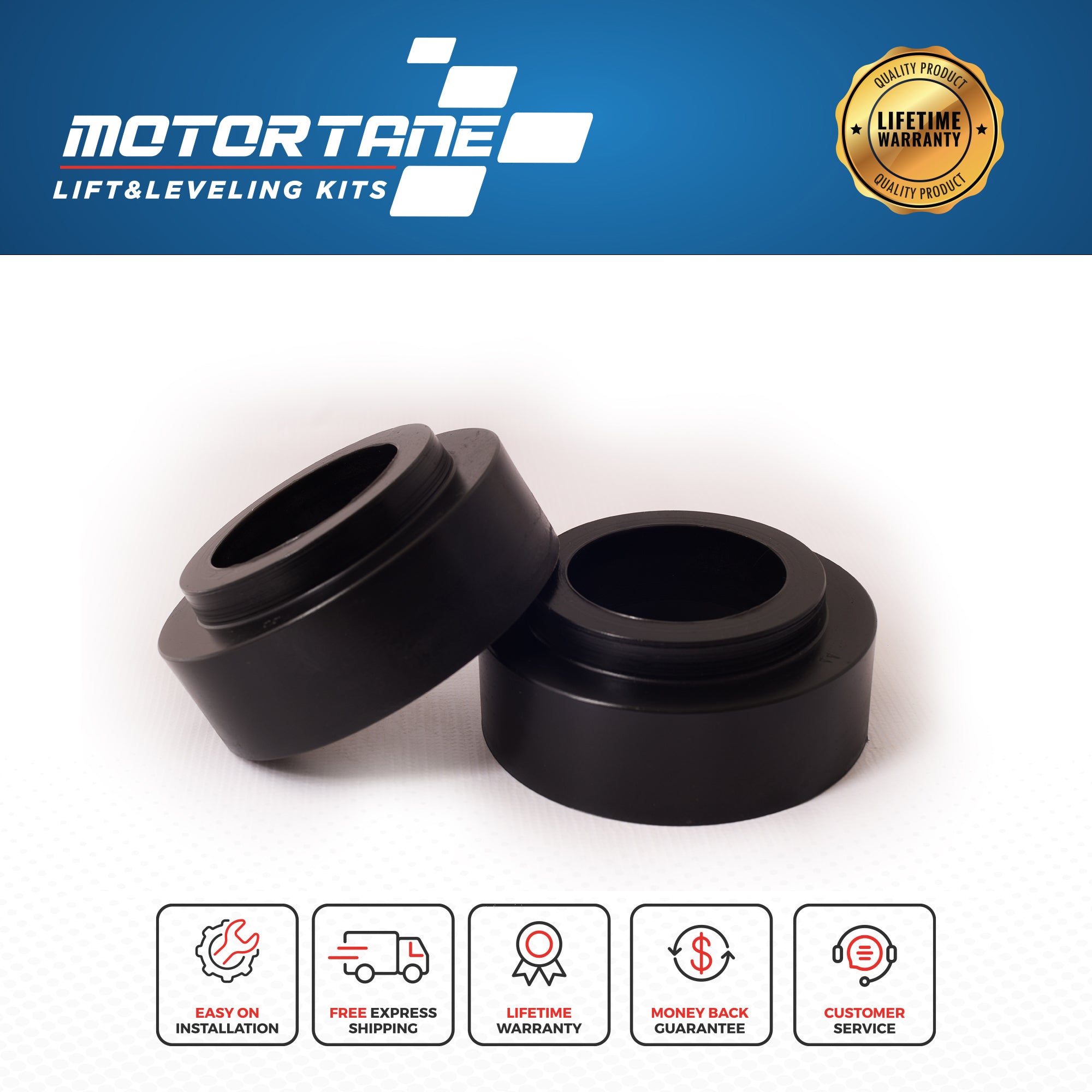Lift Kit for NISSAN PATROL Y62 2010-2025 Rear – Motortane
