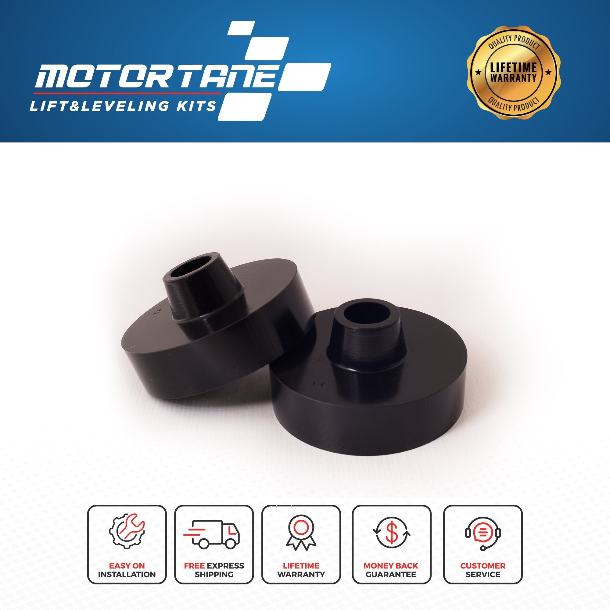 Lift Kit for DAIHATSU CHARADE IV 1993-2000 Rear – Motortane