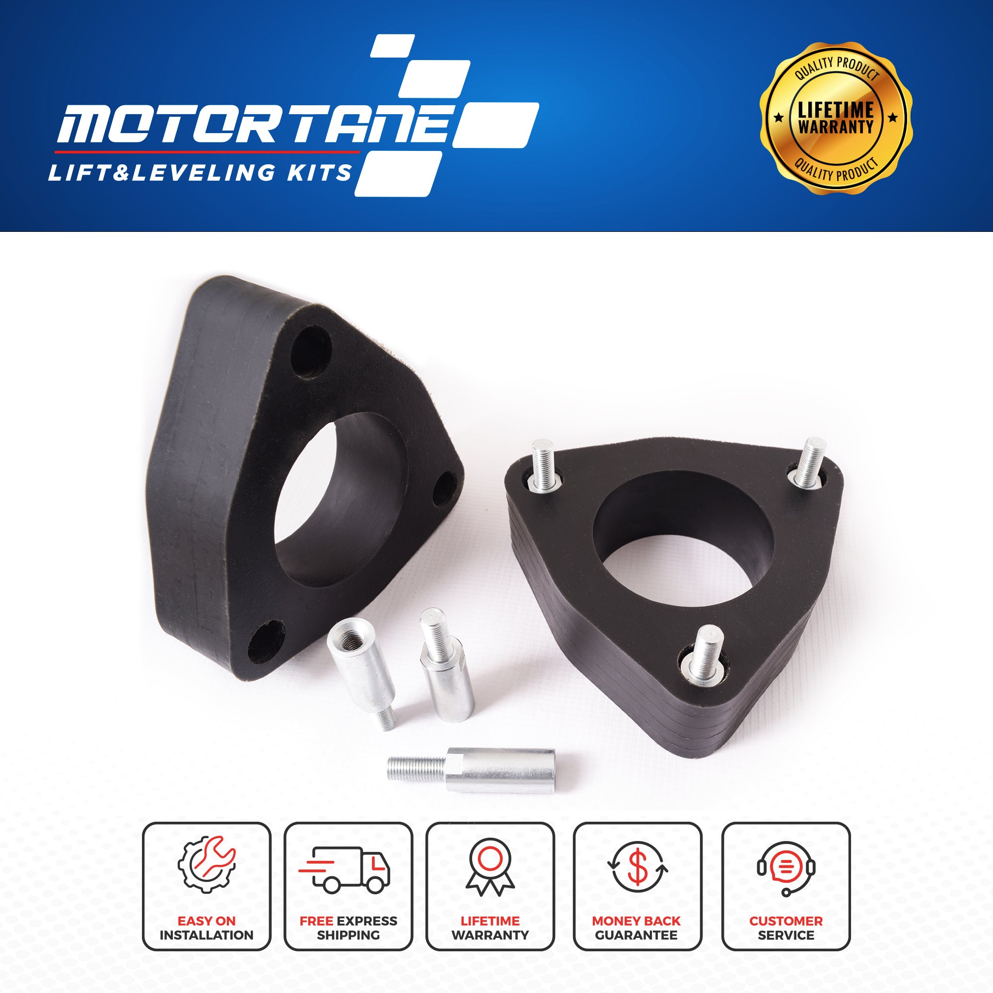 Lift Kit for HYUNDAI TUCSON IV 2020-2026 Front Easy Mounting – Motortane